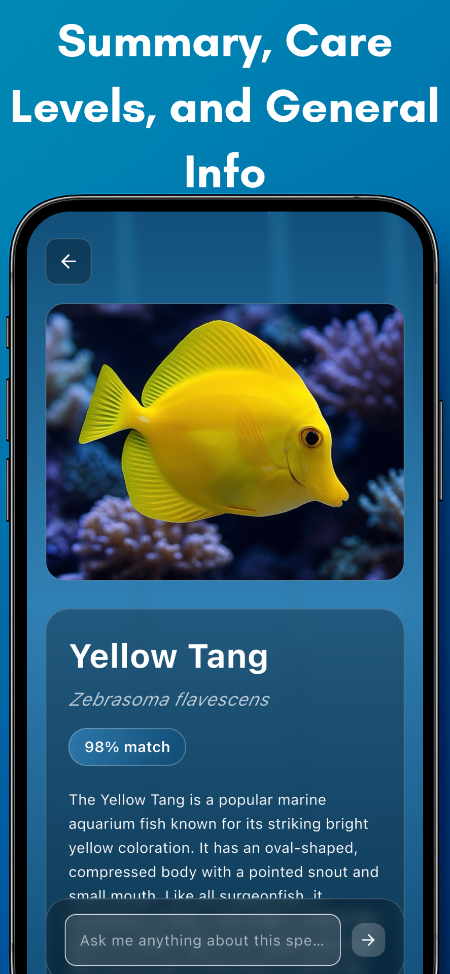 Reef ID - Fish & Coral Identification App